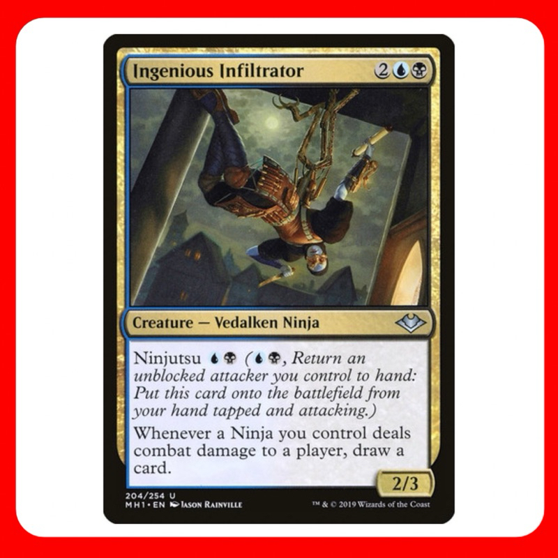 [MTG] Ingenious Infiltrator [MH1] [MULTI] [UNCOM] [NORMAL] [ENG] (การ์ด ...