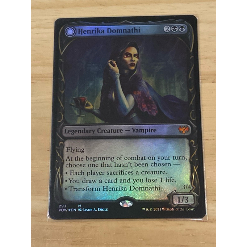 [MTG][VOW] Innistrad: Crimson Vow Variants Foil: Henrika Domnathi ...
