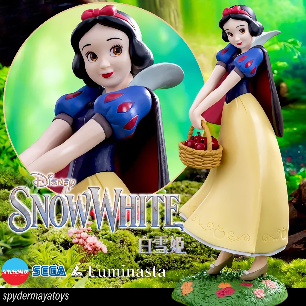 [Pre-Order] ฟิกเกอร์ SnowWhite Luminasta - Disney Princess - SEGA ...