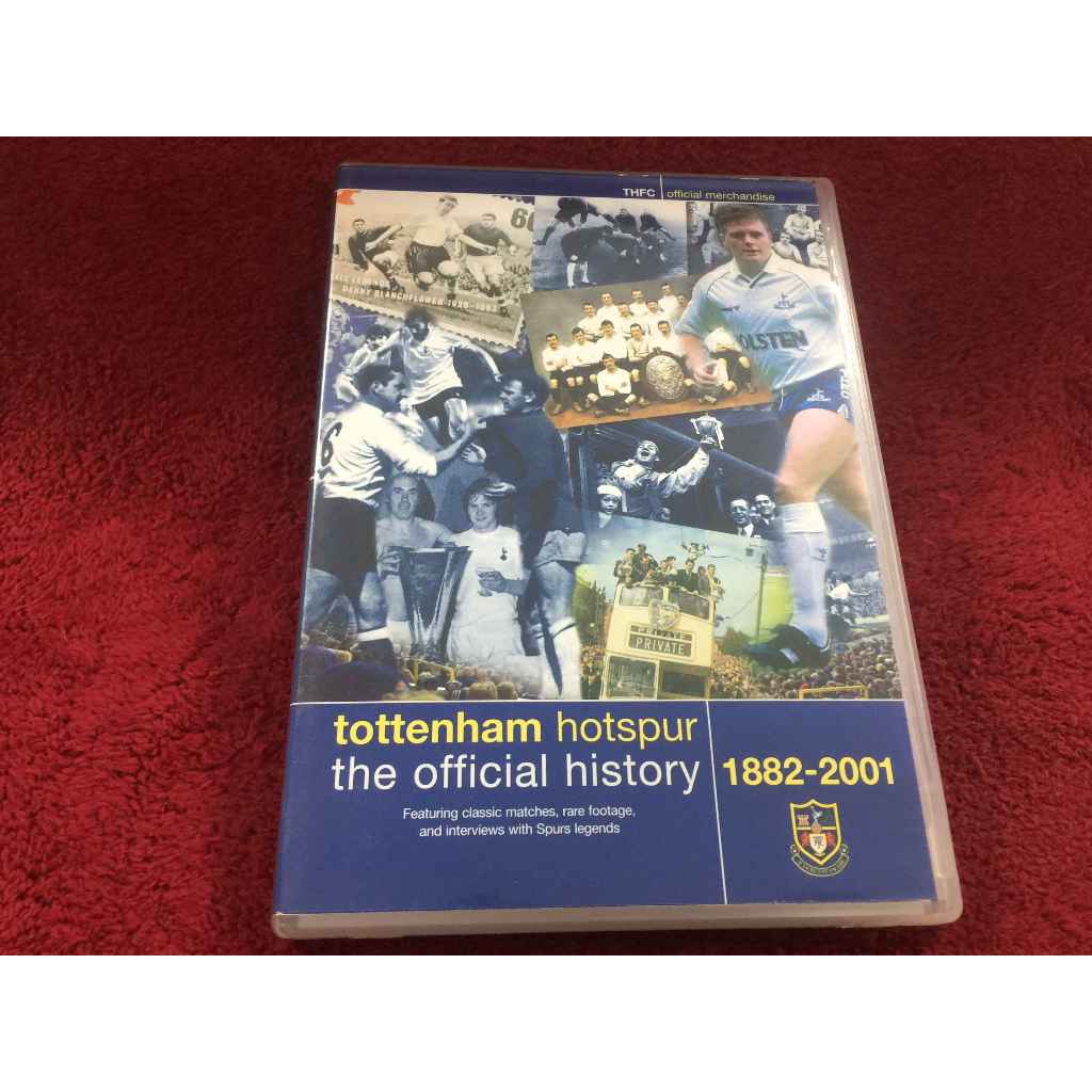 DVD สากล Tottenham Hotspur: The Official History สภาพตามรูปปก ZD8-17 ...