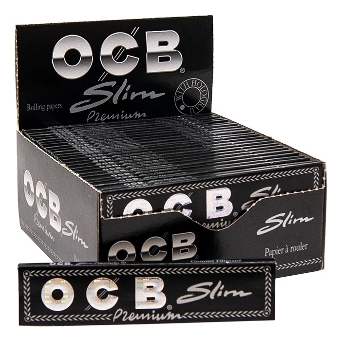กระดาษโรล 0cb OCB Slim Premium King Size กระดาษทรงสลิม กระดาษraw กระดาษ ...