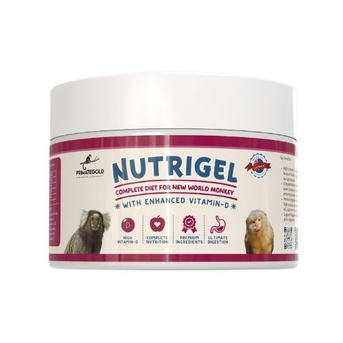 อาหารลิง NutriGel เจลลิง 200กรัม อาหารแท่ง แคลเซียมลิง เหมาะกับมาโมเสท ...
