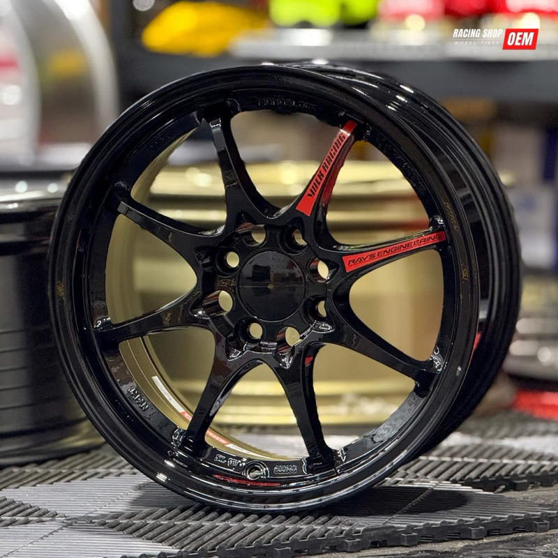 ล้อแม็กCE28 15x7 ET35 4รู100 สีดำเงา งาน GM Wheels (สินค้าขายเป็นชุด) | Shopee Thailand