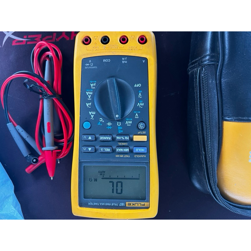 🇺🇸มือสอง ** FLUKE 187 true rms multimeter | Shopee Thailand