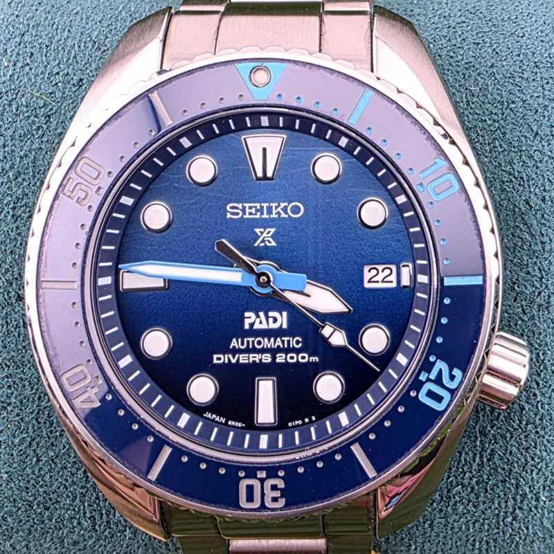 SEIKO Prospex Great Blue King Sumo Scuba PADI Special Edition รุ่น ...