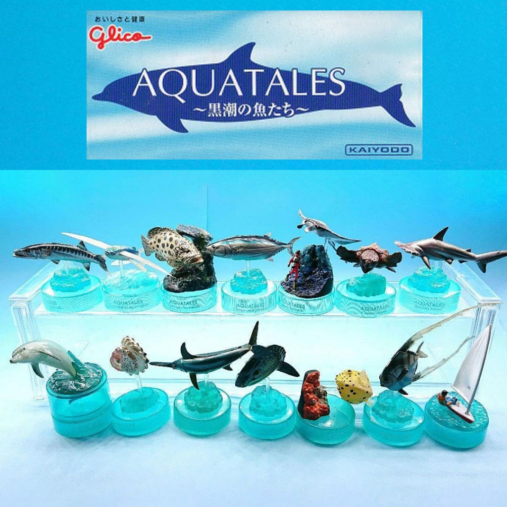 Kaiyodo / Glico : AquaTales Series - ขายแยก - Miniature Figure - งานแท้ มือ1 แกะเช็คของและถ่าย ...