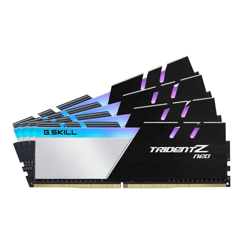 แรม RAM DDR4/3600 32GB G.SKILL TRIDENT Z NEO RGB (8GBx4) 32GB BUS3600 ...