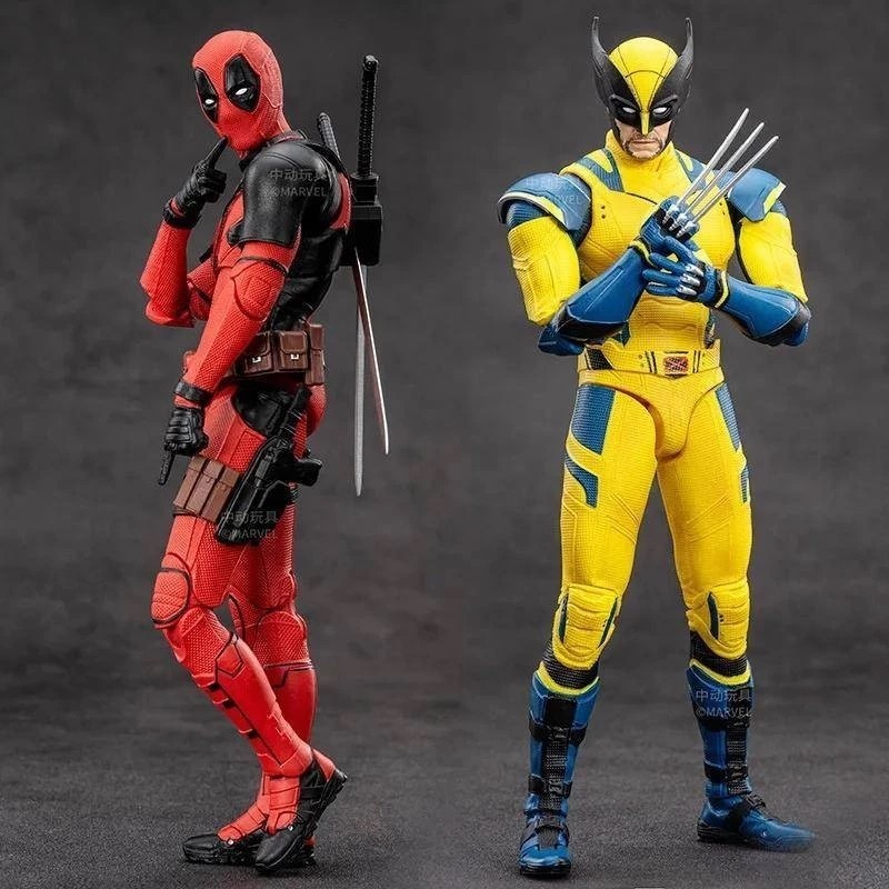 Fat Boy X men Deadpool & Wolverine Articulated PVC Figure ของเล่นสะสม ...