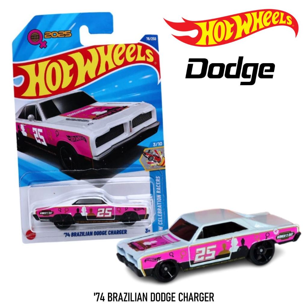 BRAZILIAN DODGE CHARGER - Hot Wheels โมเดลรถเหล็ก ของเล่น ของสะสม ...