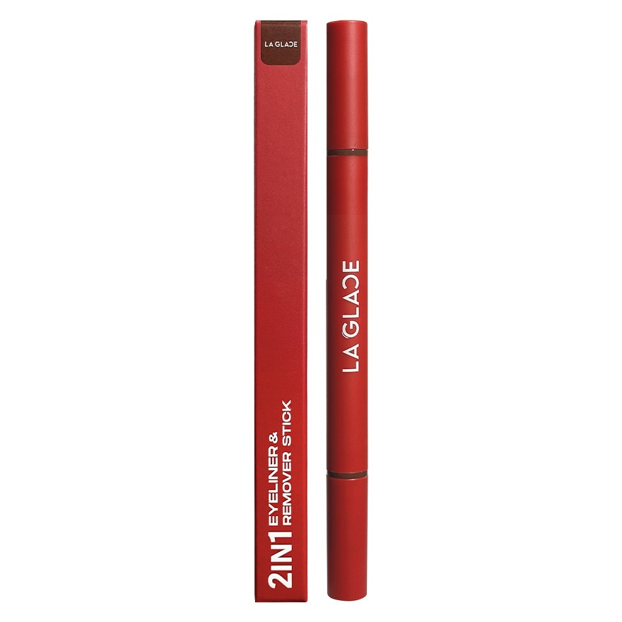 La Glace 2 In 1 Eyeliner & Remover Stick (1ml) ลากลาส อายไลเนอร์ลบได้ 2 ...