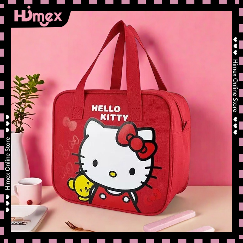 Himex กระเป๋าข้าวกล่องเก็บอุณหภูมิ เหมาะแก่การพกพา กระเป๋าถือ พกพากันน้ำ hellokitty | Shopee ...