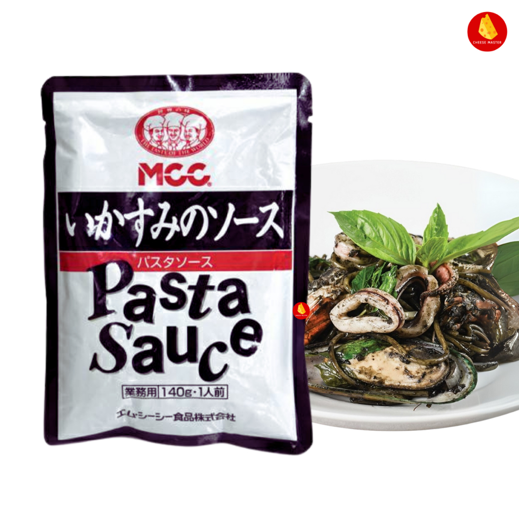 ซอส หมึกดำ ดีหมึก ทำพาสต้า รีซอตโต้ MCC PASTA Sauce 140g - Squid Ink Sauce | Shopee Thailand