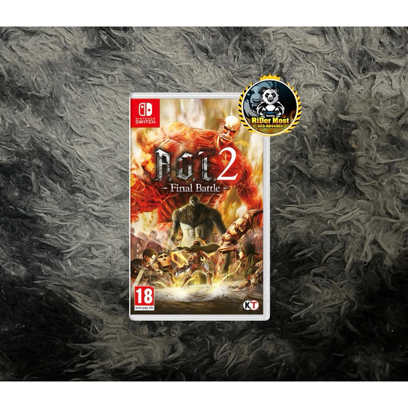 [Nintendo switch] Attack on Titan 2 -Final Battle [EN] มือ 2 พร้อมส่ง ...