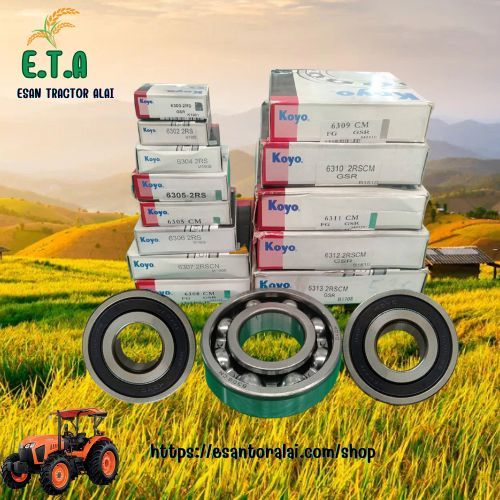 6312-2RS KOYO ตลับลูกปืนเม็ดกลมร่องลึก ( Deep Groove Ball Bearing ...