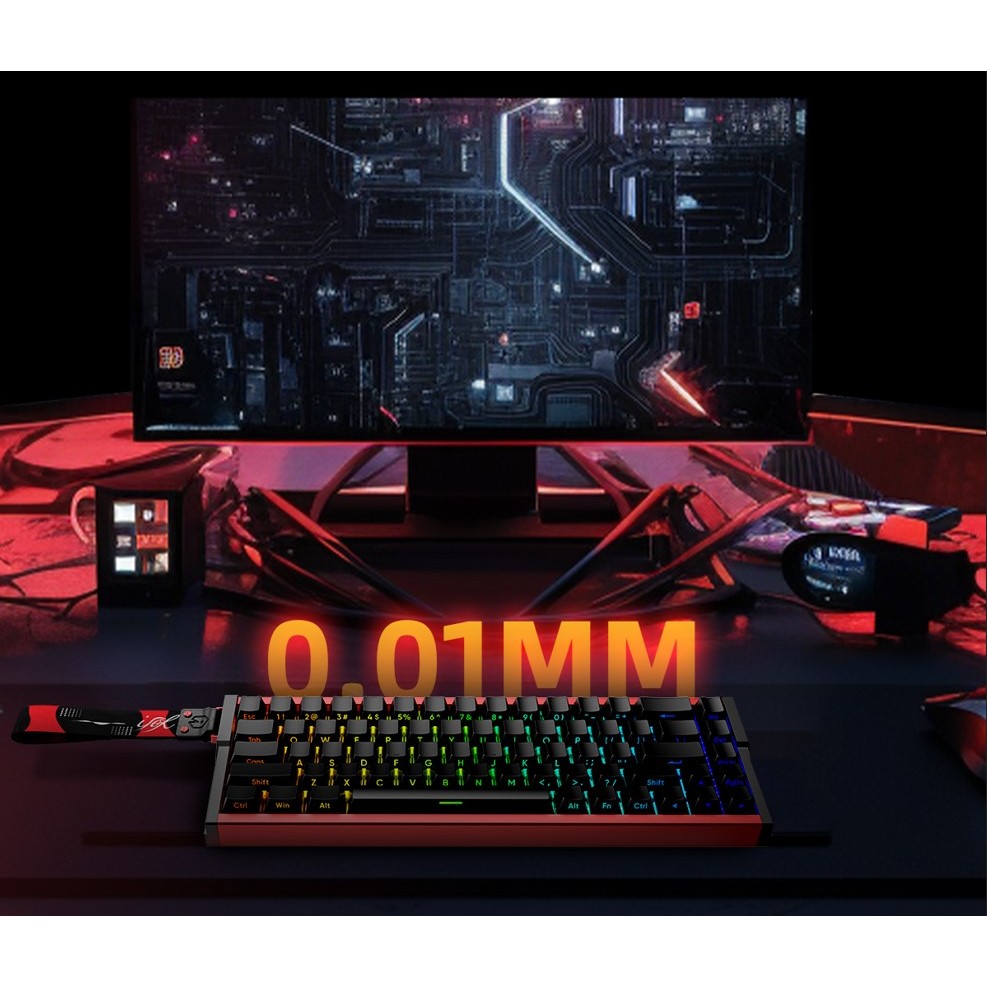 [โค้ดคุ้มลด20%] IROK MG68 ประกันศูนย์ไทย Rapid Trigger Keyboard Snaptap ...