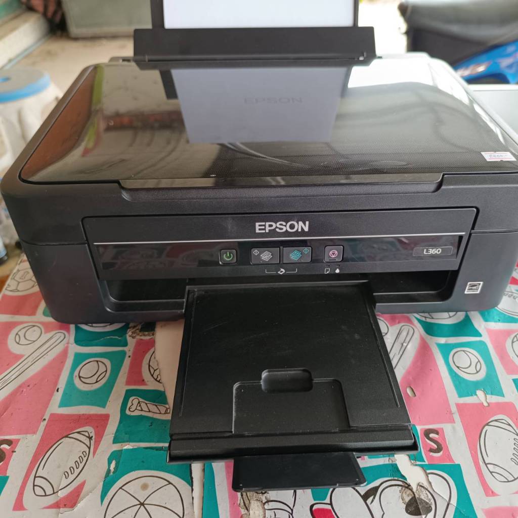 ปริ้นเตอร์ EPSON L360 + INK TANK ของมือ 2 สภาพเครื่อง 95 % หัวพิมพ์ใช้ ...