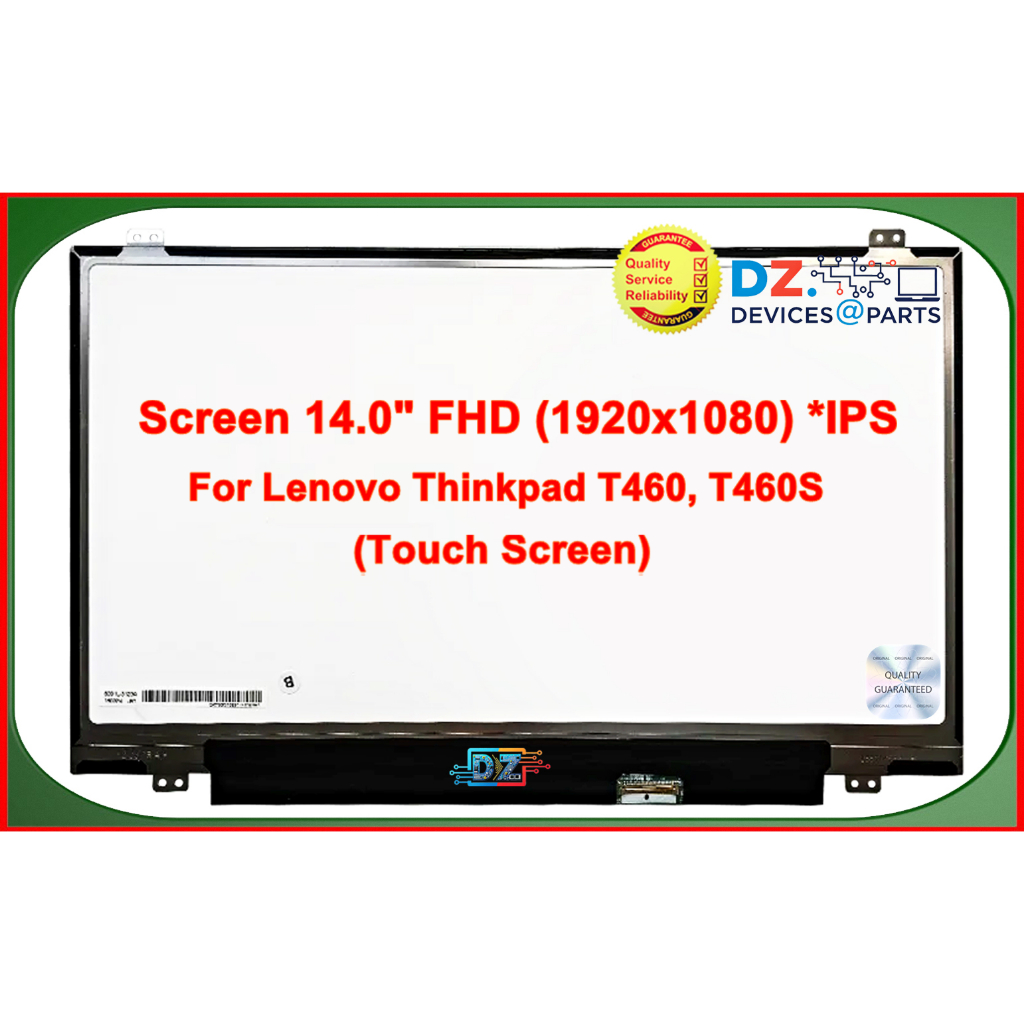 จอโน๊ตบุ๊ค LCD•LED Notebook 14.0" นิ้ว for Lenovo ThinkPad T460 T460S ...