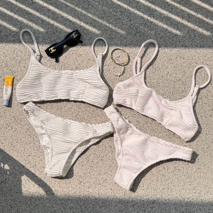 duexkini by Duex Studio บิกินี่ผ้าเลเยอร์พิเศษ ดีเทลglitterเบาๆ ...