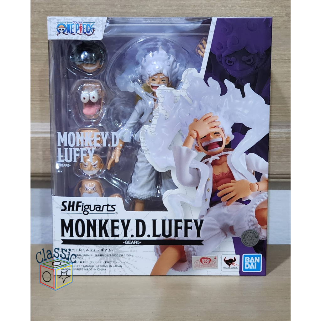 S.H.Figuarts Monkey D. Luffy Gear 5 ลูฟี่ Gear5 SHF One Piece (วันพีซ ...