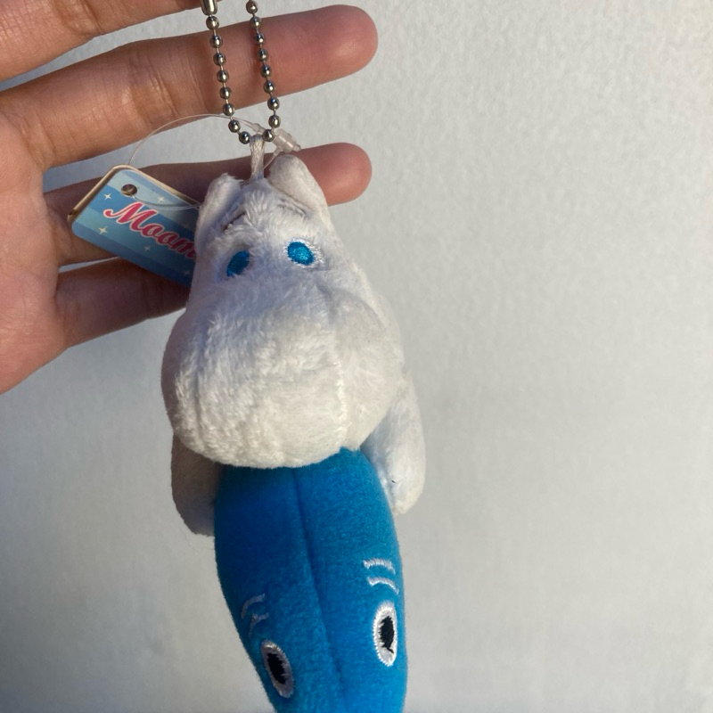 ( NEW 🌟 RARE ) พวงกุญแจ มูมินกับปลาโลมา moomin keychain ลิขสิทธิ์แท้ ...
