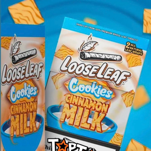 กระดาษโรล Blunt Looseleaf x Cookies ( Cinnamon Milk🥛🥧) - The newest ...