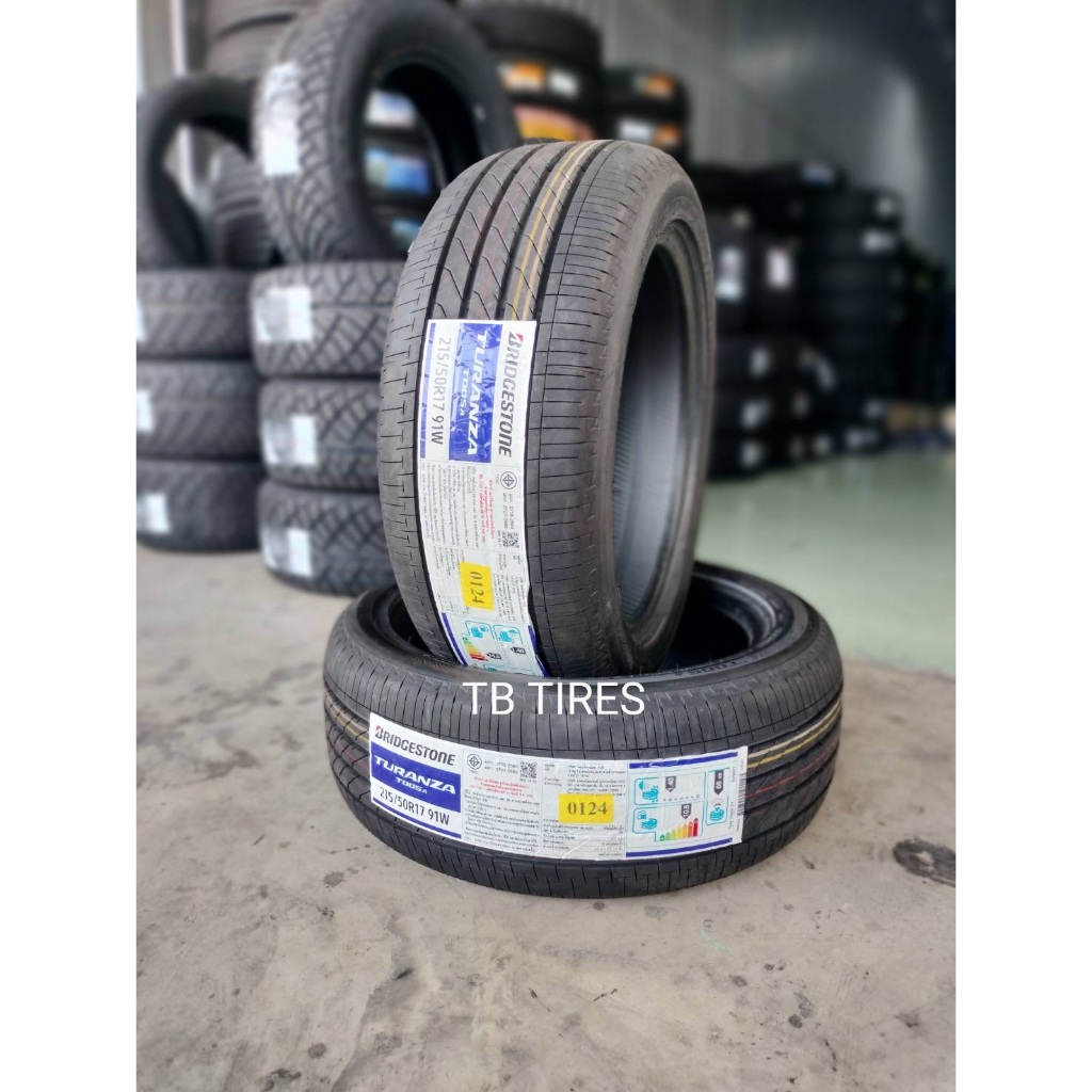ยางรถยนต์ 215/50R17 TURANZA T005A // BRIDGESTONE ปี24 | Shopee Thailand
