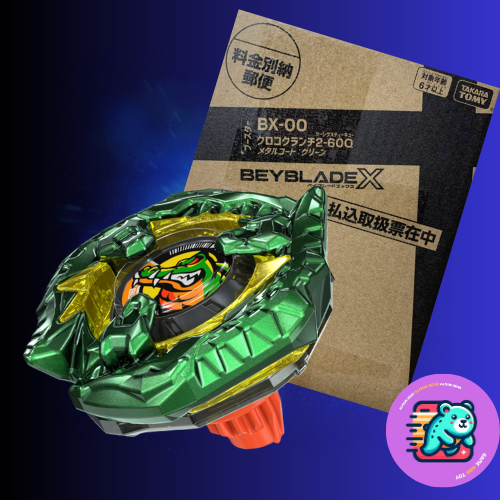 【พร้อมส่ง】*ลิขสิทธิ์แท้* LOT JP / BEYBLADE X Croc Crunch 2-60q Metal Coat Green BX-00 | Shopee ...