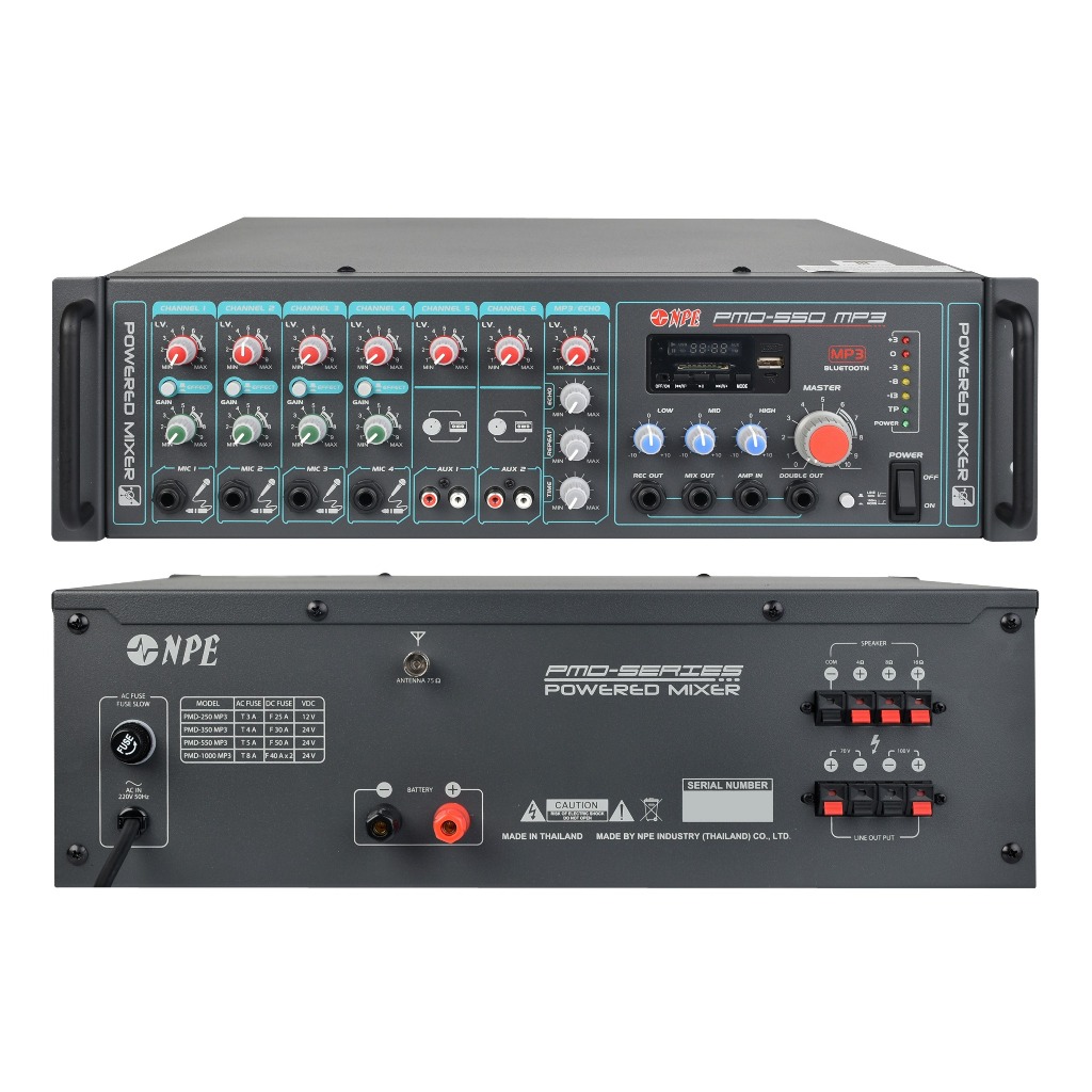 NPE Power Mixer PMD-550MP3 | Shopee Thailand