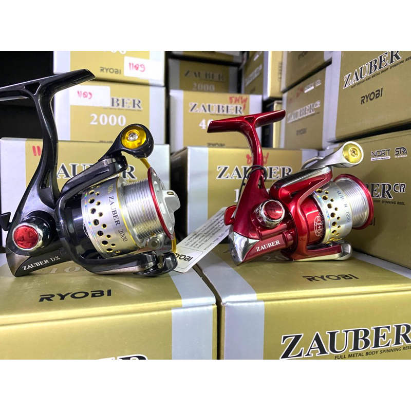 รอก Ryobi Zauber 1000 2000 3000 4000 รอกขายที่ดีตลอดกาล ตีเหยื่อปลอม หน้าดิน สายแข่ง สายเขื่อน ...