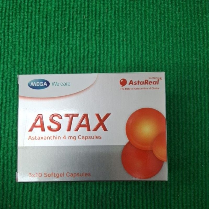 MEGA Astax - Astaxanthin 4mg (30 เม็ด) | Shopee Thailand
