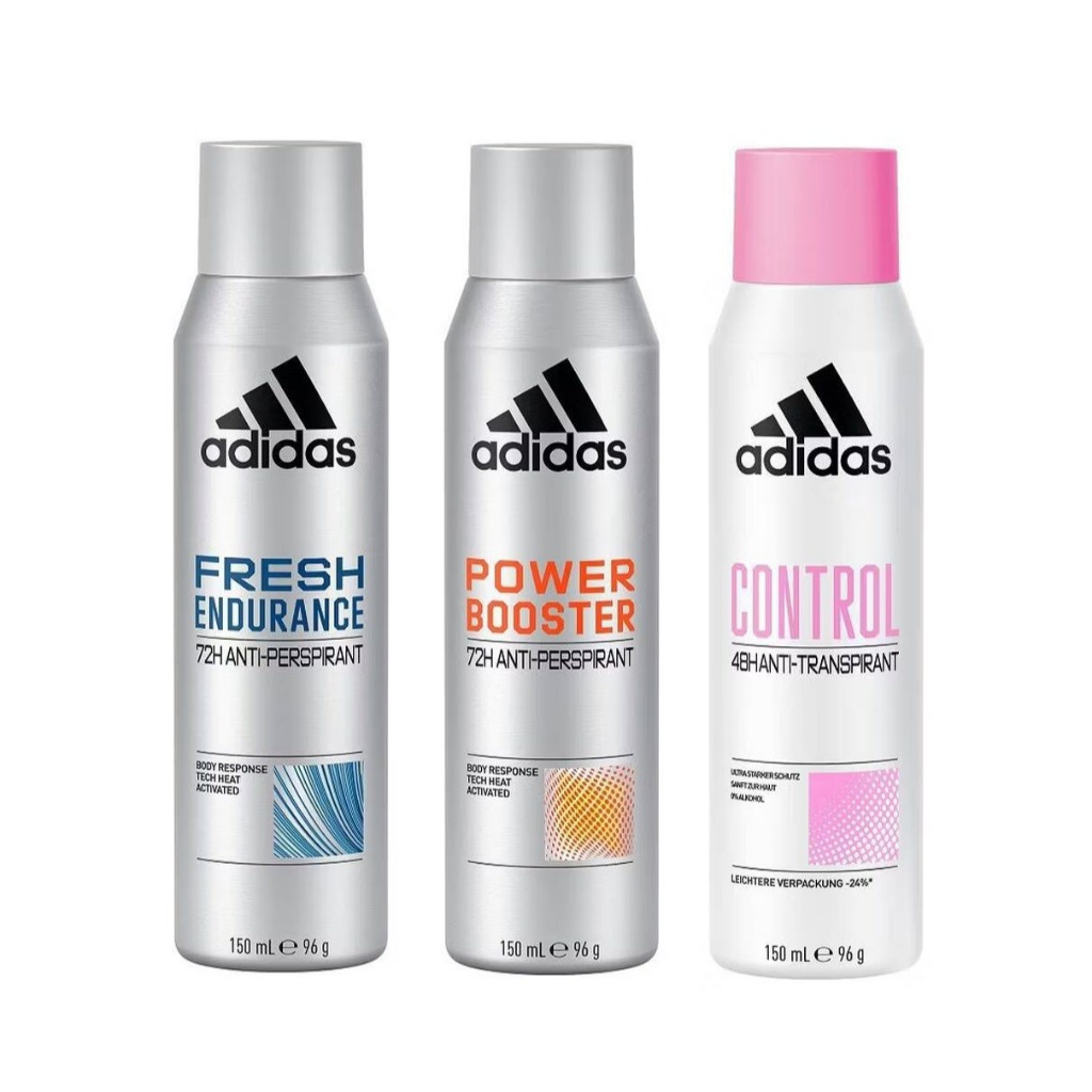 ADIDAS - Power Booster Spray สเปรย์ระงับกลิ่นกาย ขนาด 150 มล. | Shopee ...