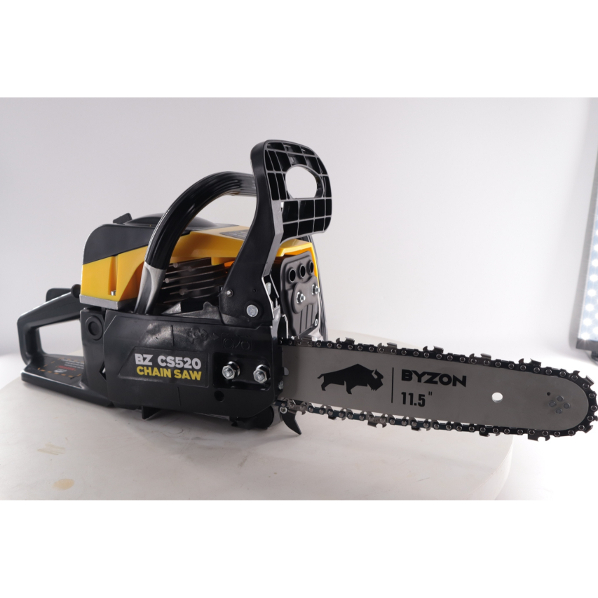 เลื่อยโซ่ยนต์ BYZON CS520 บาร์ 11.5 นิ้ว 52CC เครื่องยนต์ 2 จังหวะ ต้อง ...