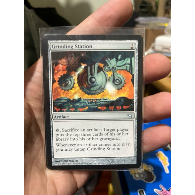การ์ด MTG Grinding Station Artifact Magic the gathering EDH รุ่น FDN สภาพ Ex-Lp | Shopee Thailand