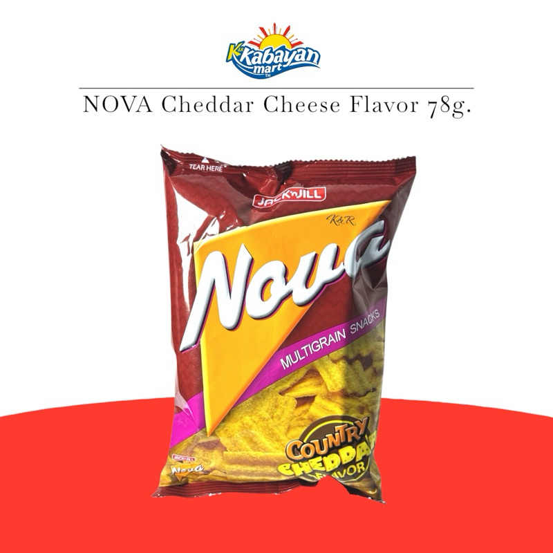 NOVA Cheddar Cheese Flavor 78g. | Shopee Thailand