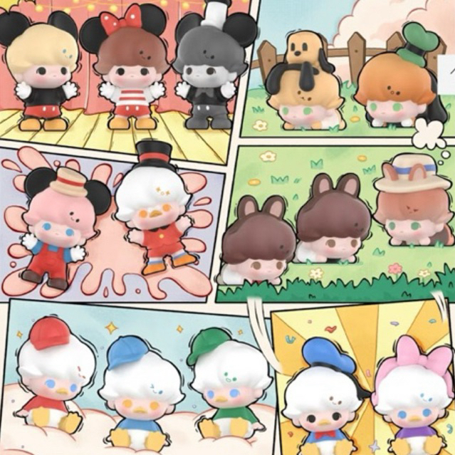 (1สุ่ม=3ชิ้น) POP BEAN Dimoo x Disney Blind Box | Shopee Thailand