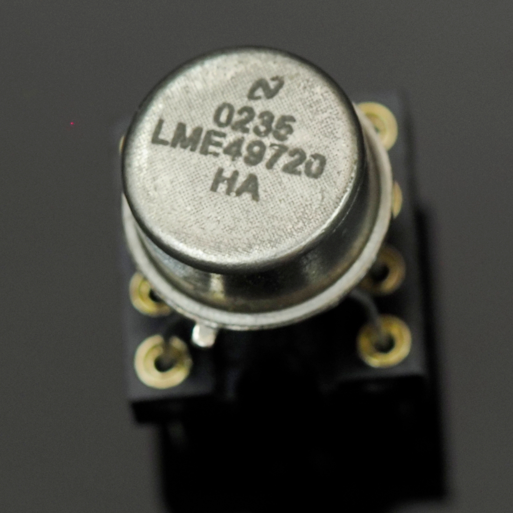Dual OP-AMP ออปแอมป์ LME49720HA ตัวถังเหล็ก ผลิตที่ U.S.A ของแท้ พร้อม ...