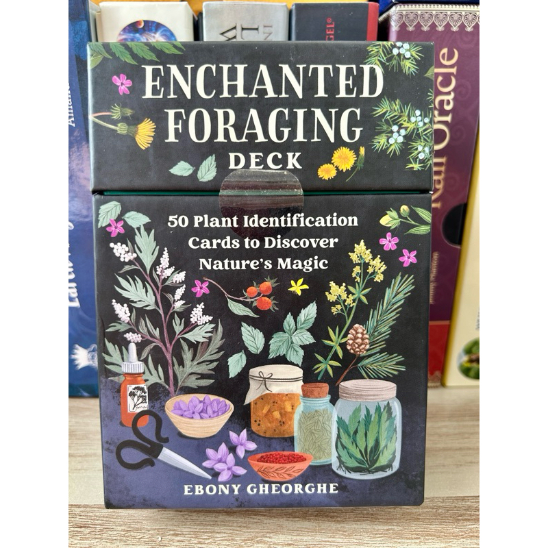 ไพ่ออราเคิลแท้ Enchanted Foraging Deck: 50 Plant Identification Cards to Discover Nature's Magic ...