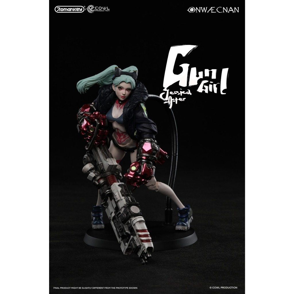 Romankey 1/12 - Gun Girl Jessica Aster- Deluxe Version (2บอดี้ , 3 หน้า ...