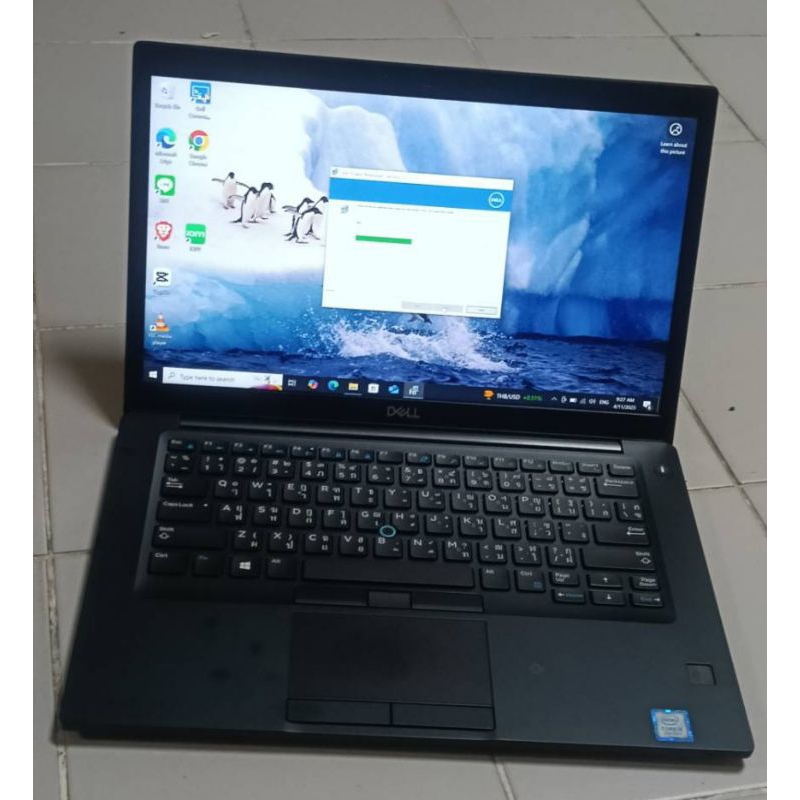 Notebook i5 Gen8 Dell Latitude7490 แบต 3ชม.Win11 TYPE C display,Core i5 ...