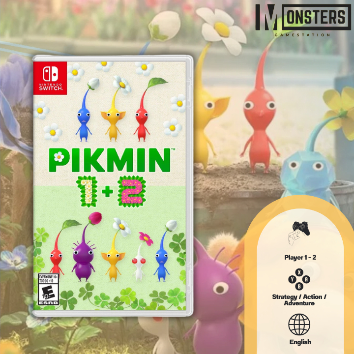 [Nintendo Switch] Pikmin 1+2 (สินค้าพร้อมส่ง) [มือ1] | Shopee Thailand
