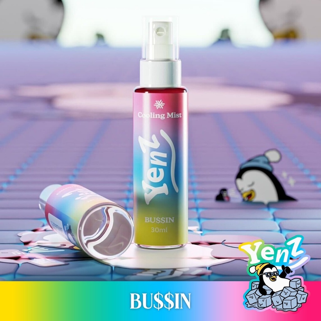 YenZ สเปรย์เย็น กลิ่น BUSSIN ขนาด 30 มล. คูลลิ่งสเปรย์ (Cooling Spray - Fragrant Mist) | Shopee ...