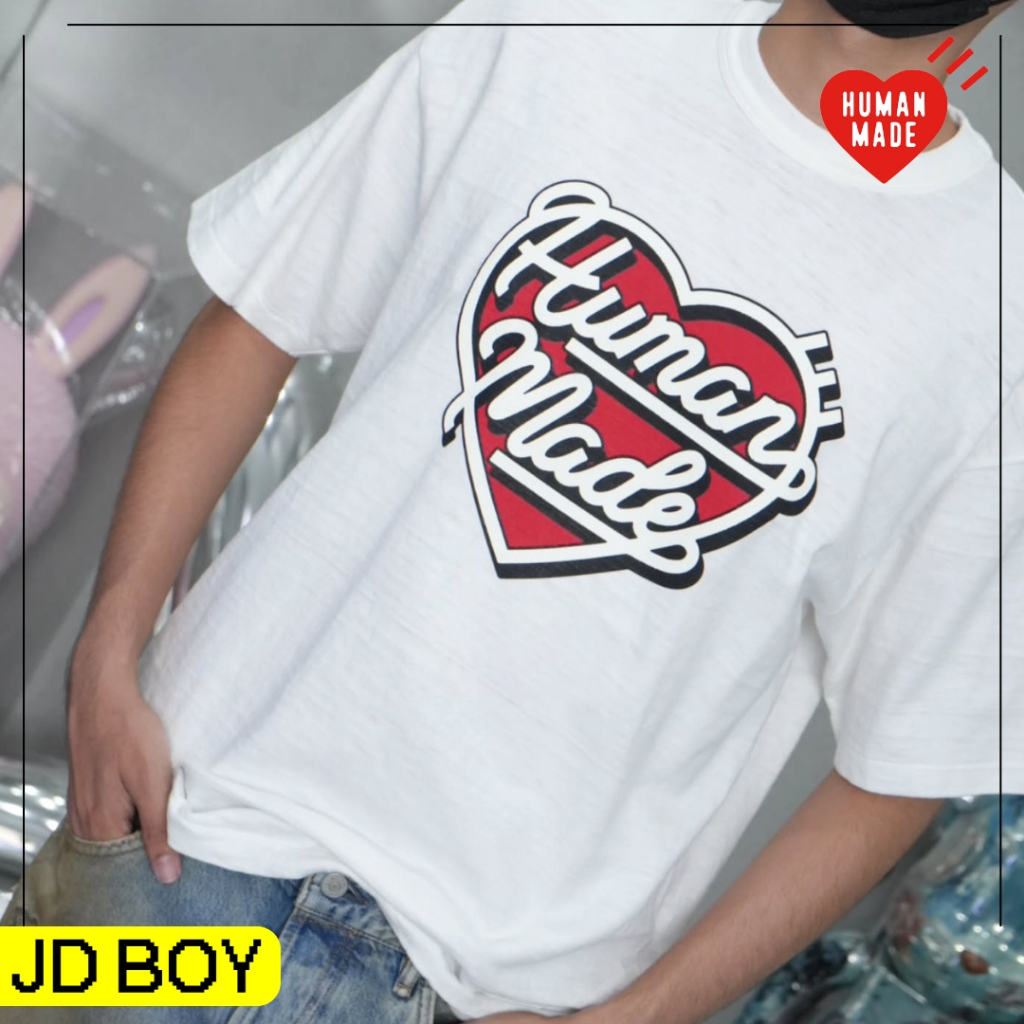 (มีส่งด่วนได้ของเลยวันนี้) JDBOY - Human Made Tee ของแท้ เสื้อยืด ...