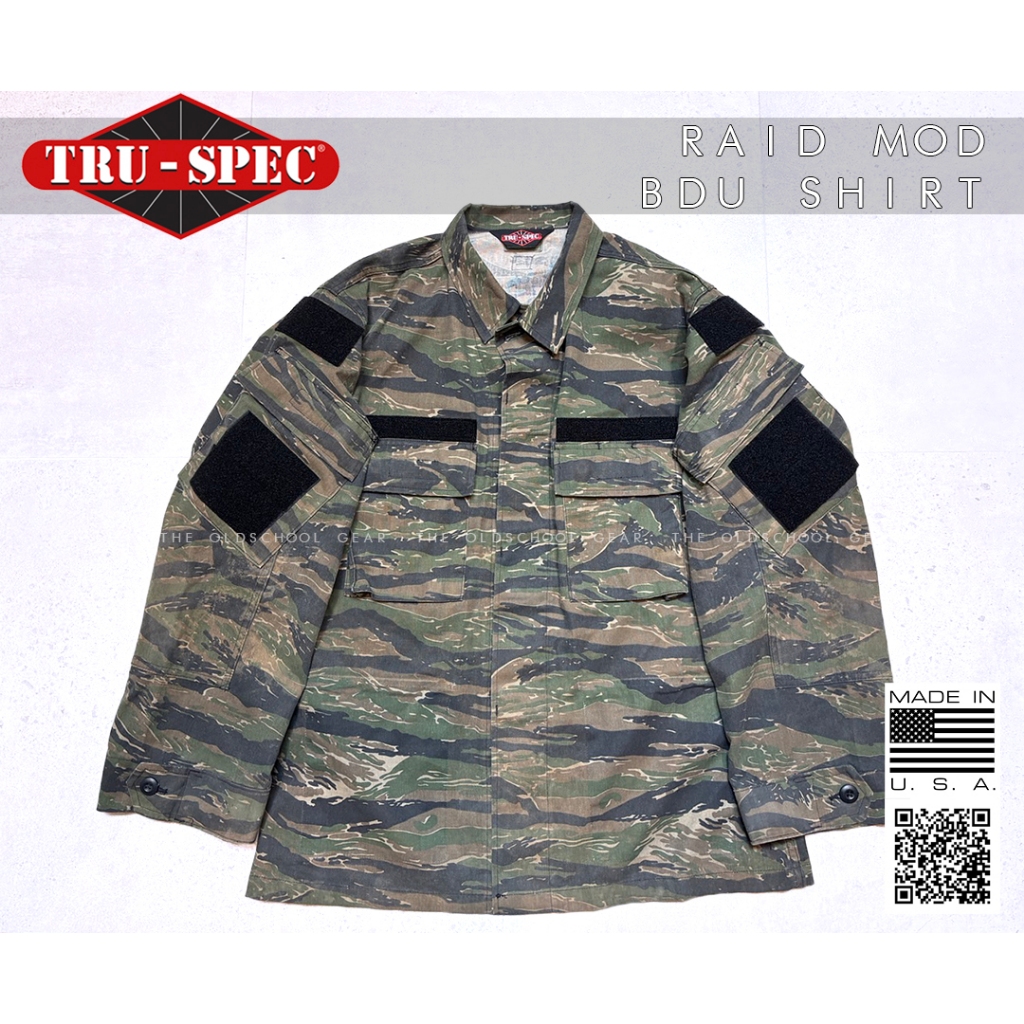 เสื้อ RAID MOD BDU Shirt ของ Tru-Spec USA รูปแบบเสื้อ BDU รบพิเศษสหรัฐ ...