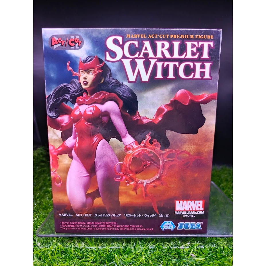 (ของแท้) สการ์เล็ต วิทช์ มาร์เวล Scarlet Witch - Marvel Act/Cut Sega Premium Figure | Shopee ...