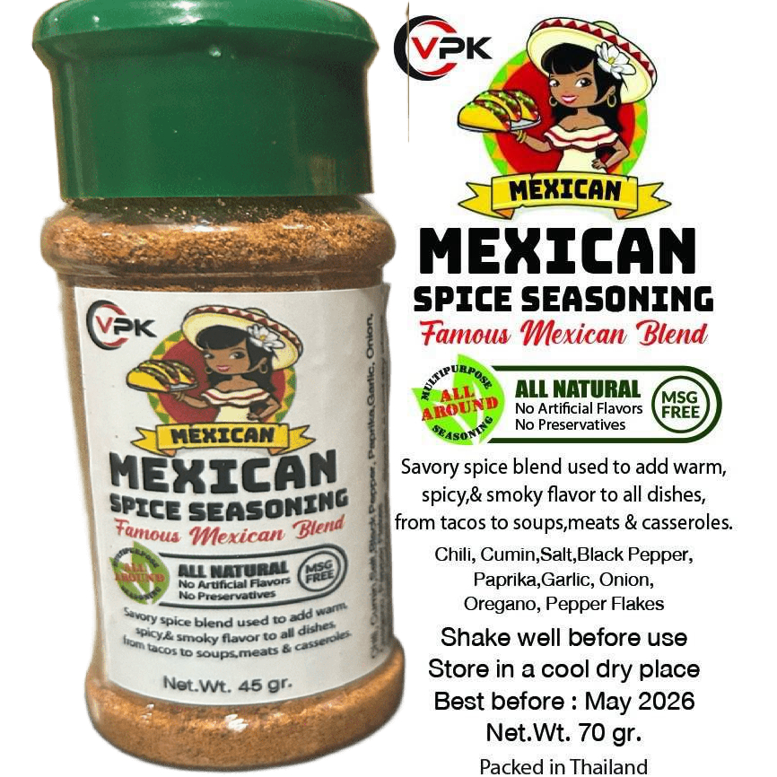 Mexican Spice Seasoning, Famous Mexican Seasoning, Taco Seasoning ...