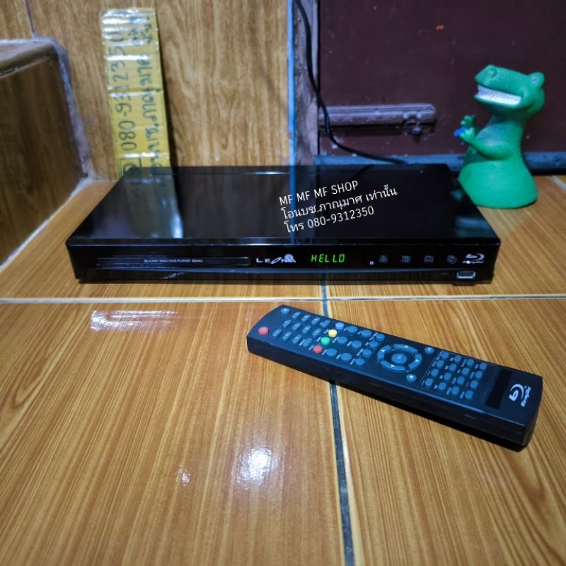 เครื่องเล่นแผ่น Blu ray disc Leona bd442 บลูเรย์ดิสก์ขนาดเครื่องสูง4กว้าง36ลึก21ซม.เล่นแผ่นบลู ...