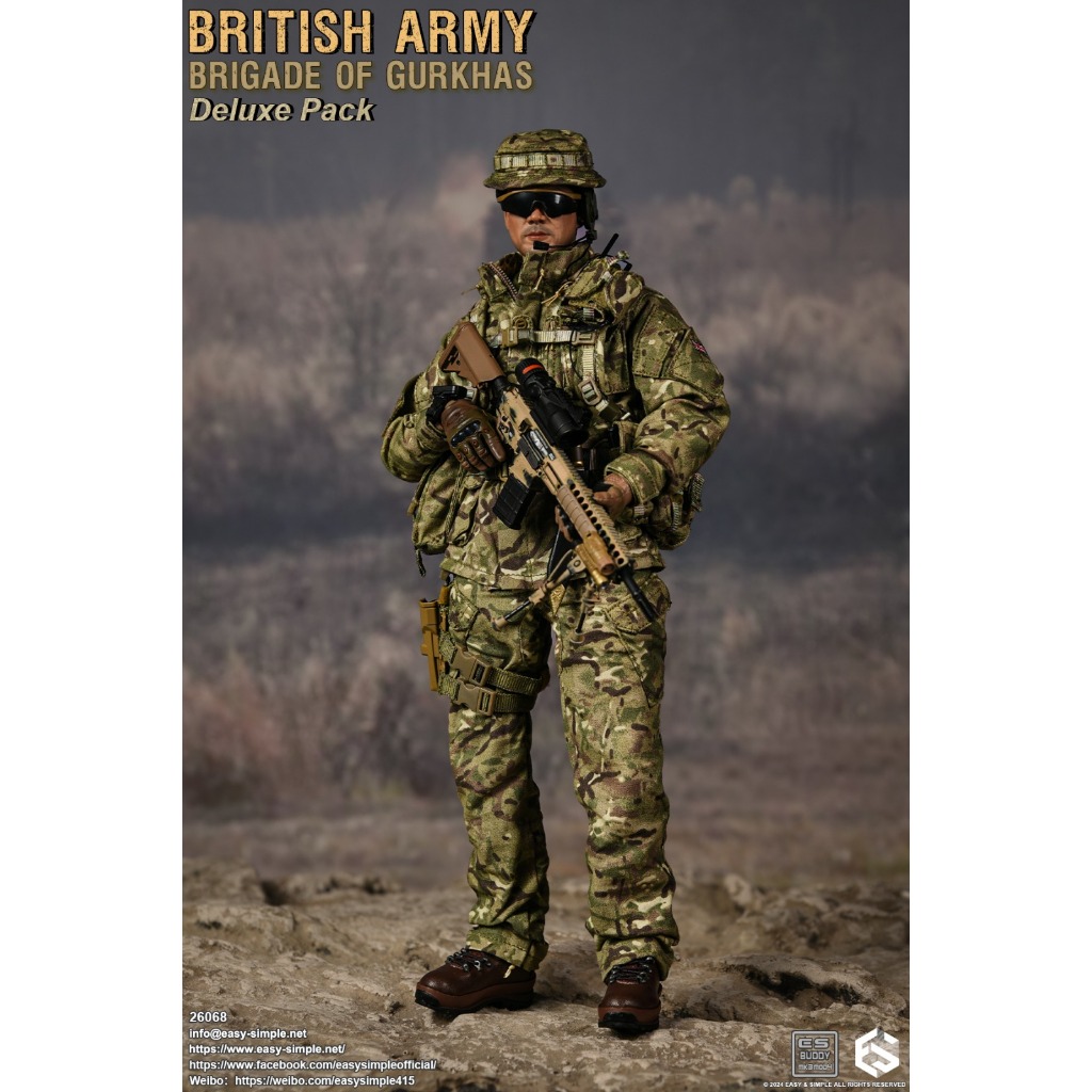 Easy&Simple ES 26068 British Army Brigade of Gurkhas Deluxe Pack ...