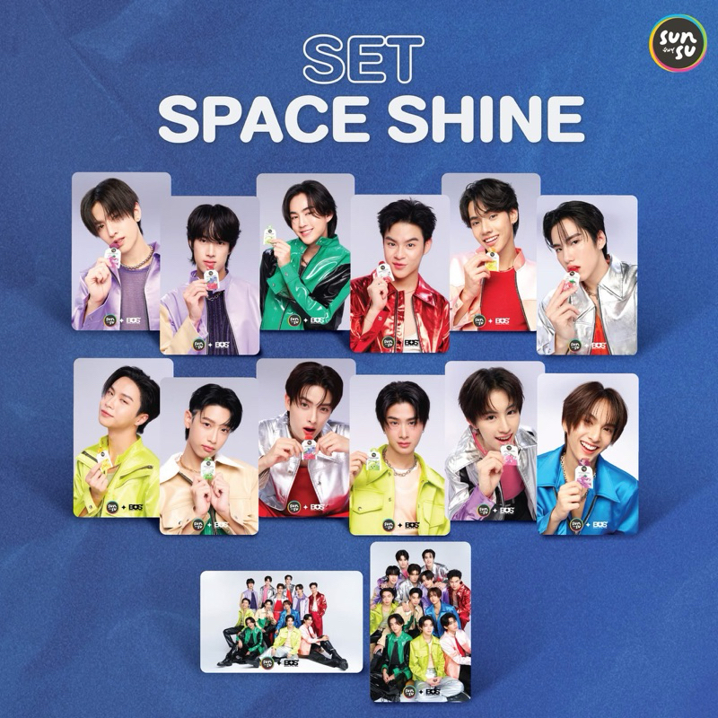 [instock] SUNSU x BUS Photocard - Space Shine Version | Shopee Thailand