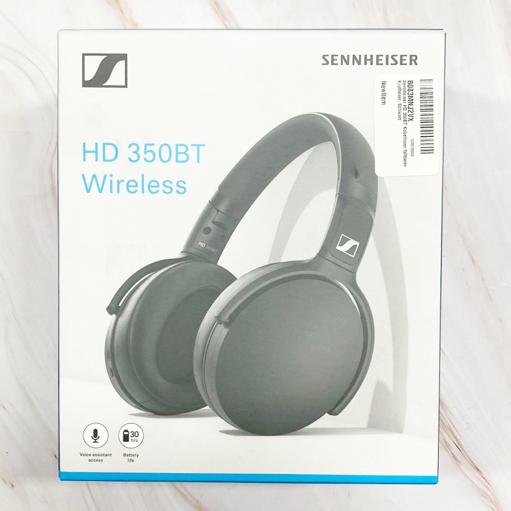 (Sennheiser®) HD 350BT Wireless Headphone หูฟังครอบหูแบบไร้สาย | Shopee ...