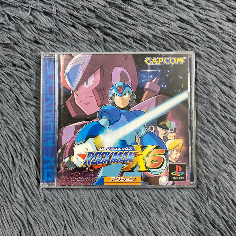 แผ่นแท้เครื่อง Playstation เกมส์ Rockman X6 โซน 🇯🇵 แผ่นสภาพดีมีคู่มือ เล่นได้ปกติ | Shopee Thailand